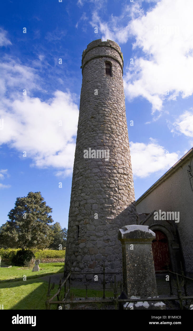 Castledermot Round Tower Kildare Ireland Stock Photo - Alamy