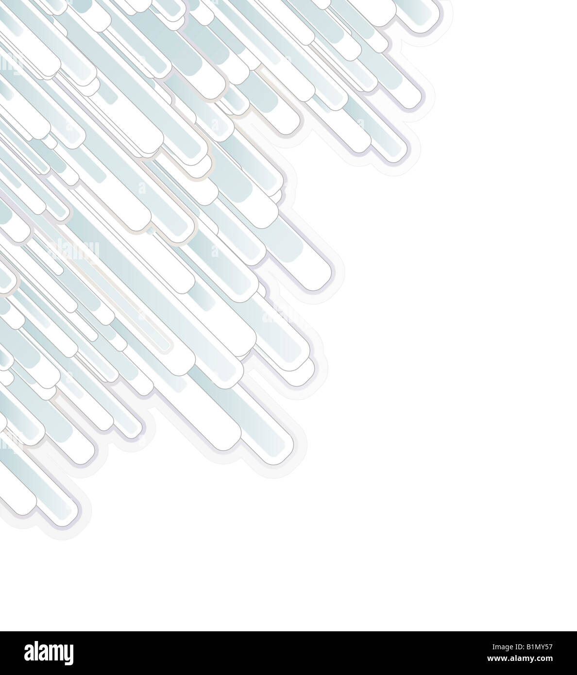 Vector illustration of a flowing modern slick background in teal and ...