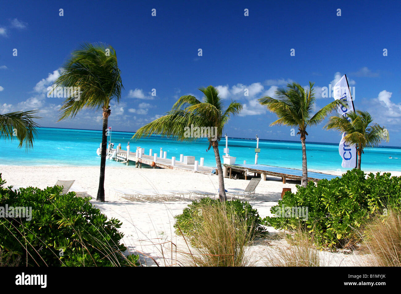 Turks And Caicos Grace Bay Beach High Resolution Stock Photography and ...