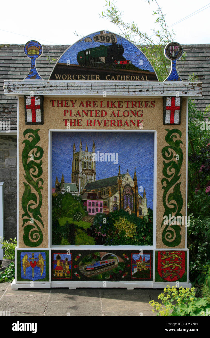 worcester cathedral Well dressing tideswell derbyshire peak district ...