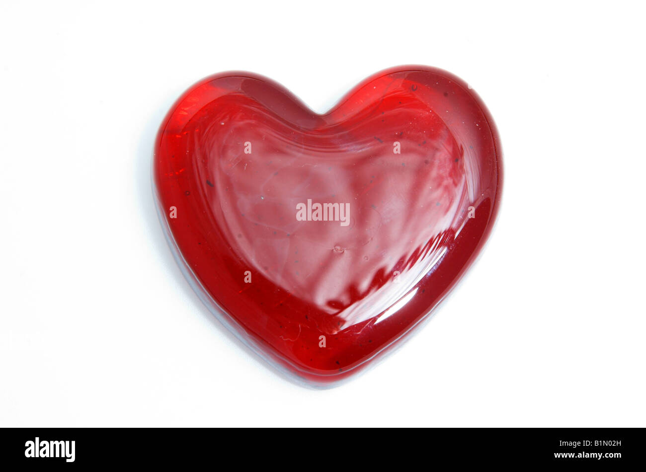 Red heart object Stock Photo - Alamy