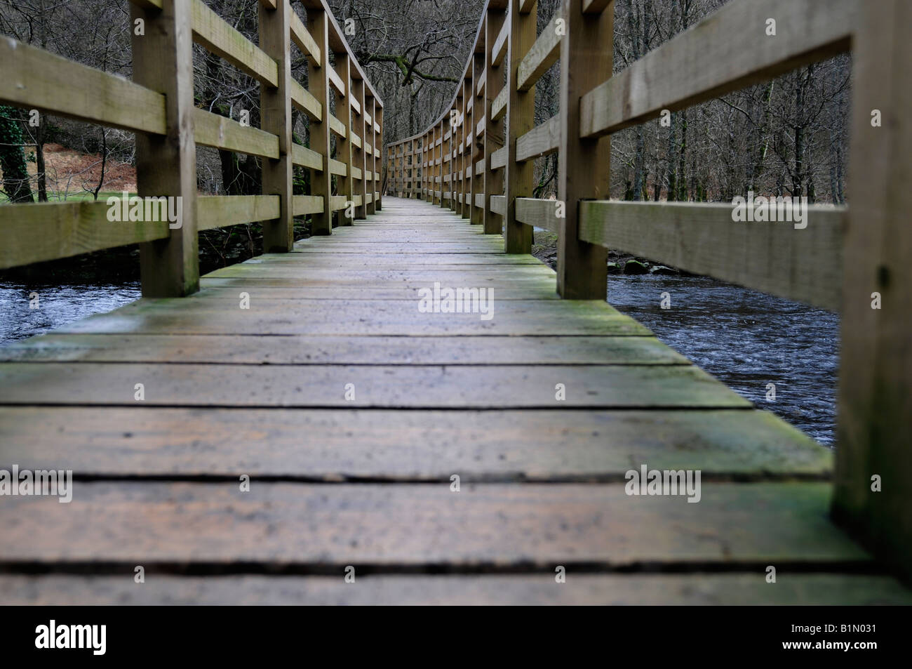 Bridge at Whitemoss, Grasmere in the English Lake District Stock Photo ...