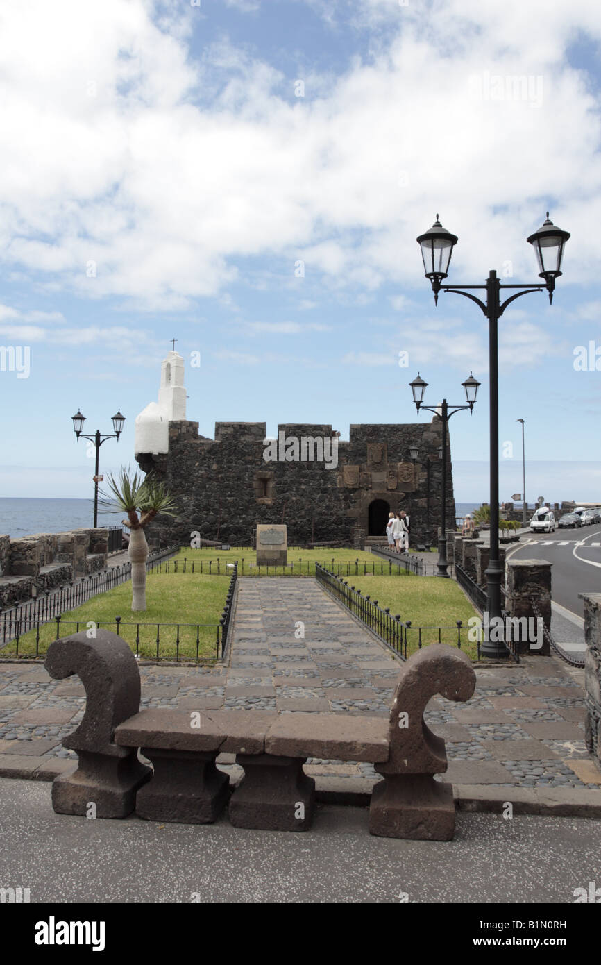 Castillo de San Miguel in Garachico built in the 16th century to defend ...