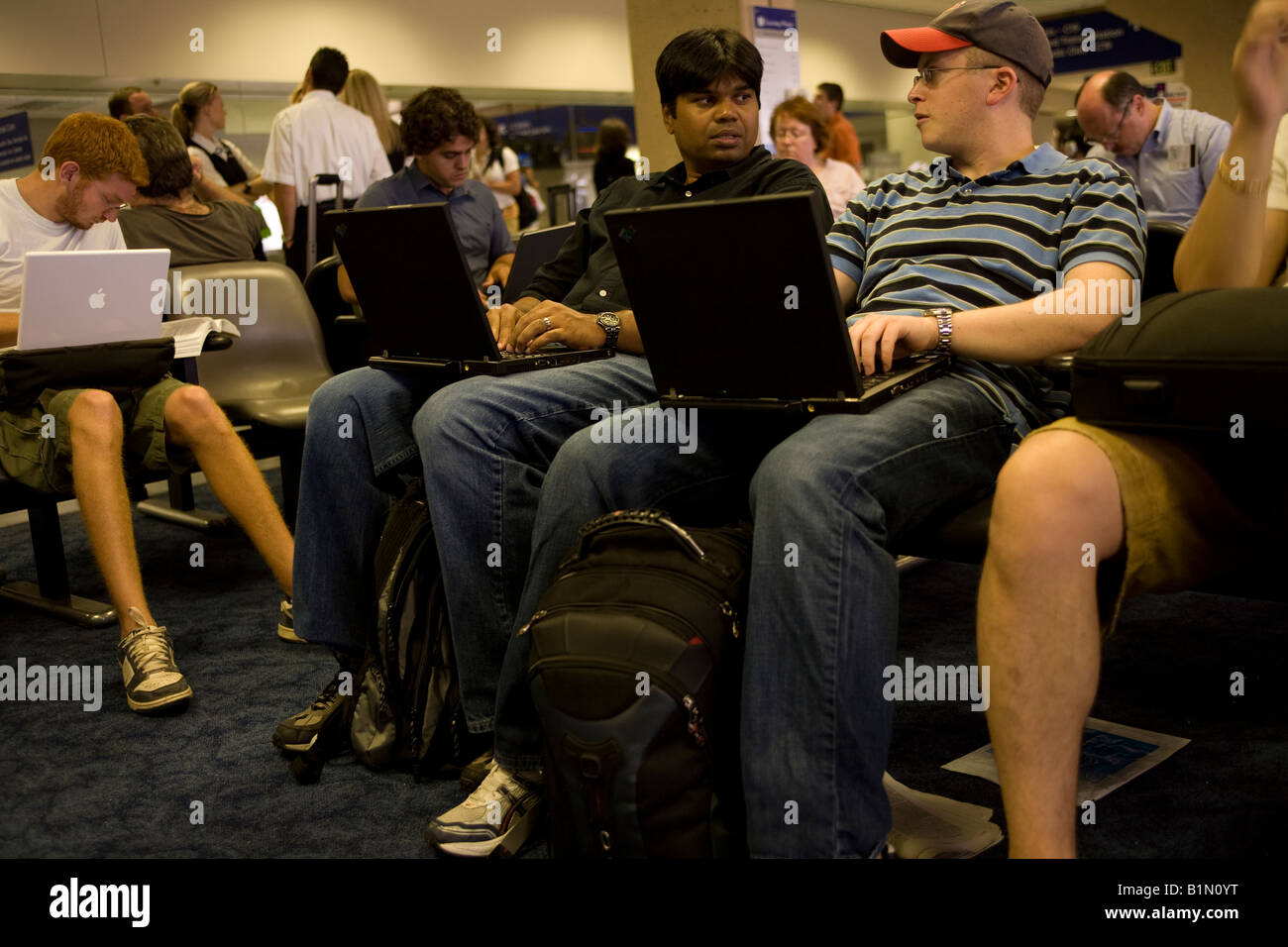 Laptop computers are showing up everywhere especially in the hands of ...