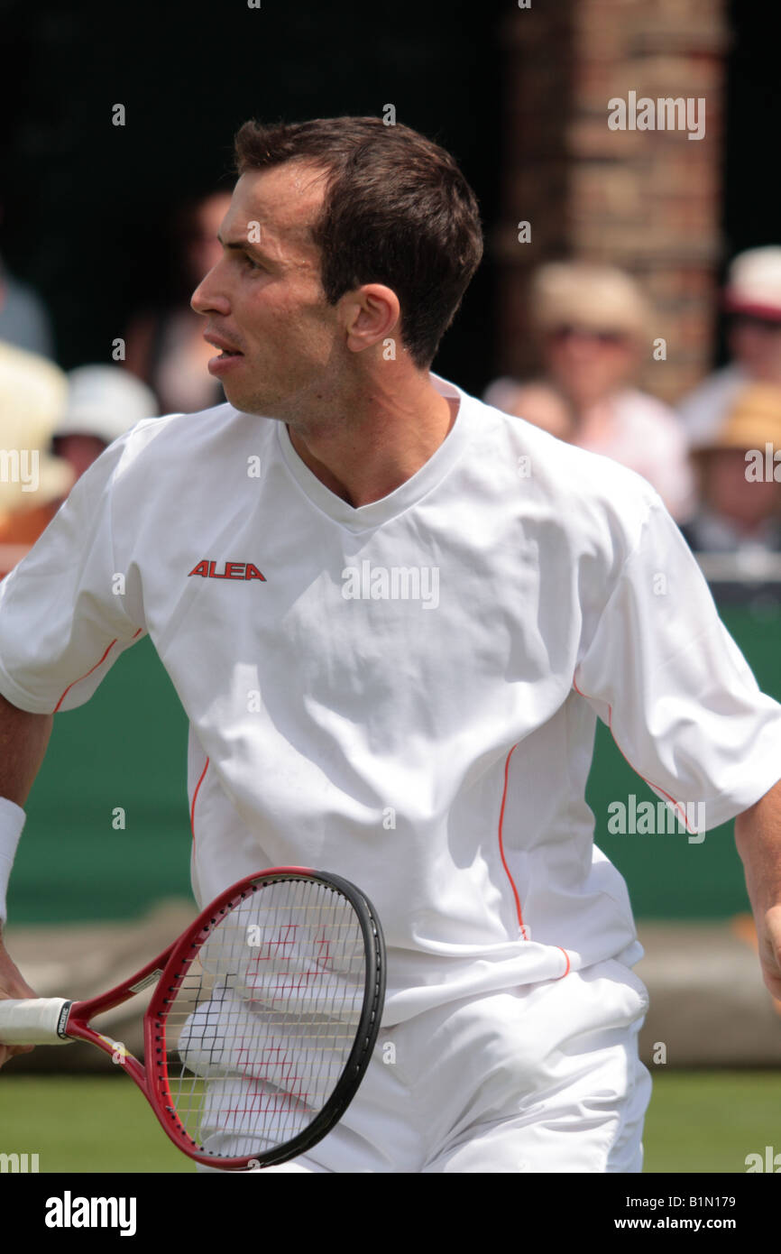Radek Stepanek wimbledon 2008 Stock Photo - Alamy