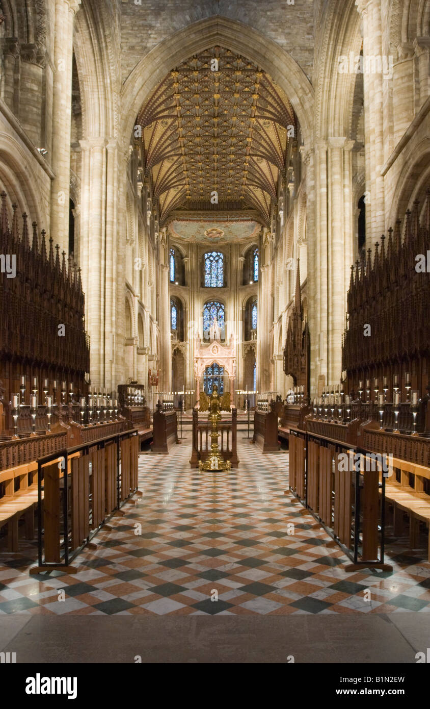 Peterborough Cathedral Choir - Cambridgeshire Stock Photo - Alamy