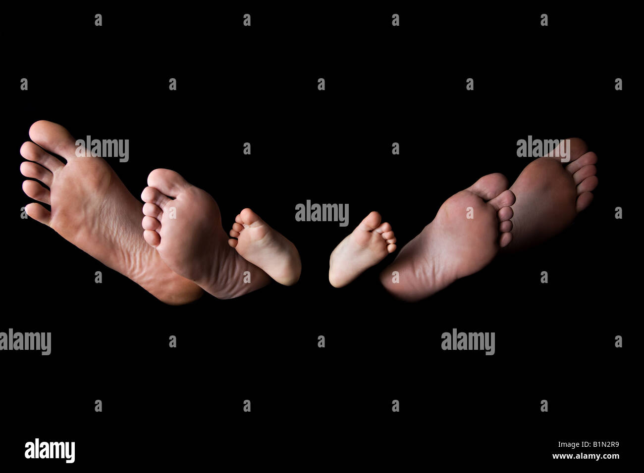 Soles of feet child hi-res stock photography and images - Alamy