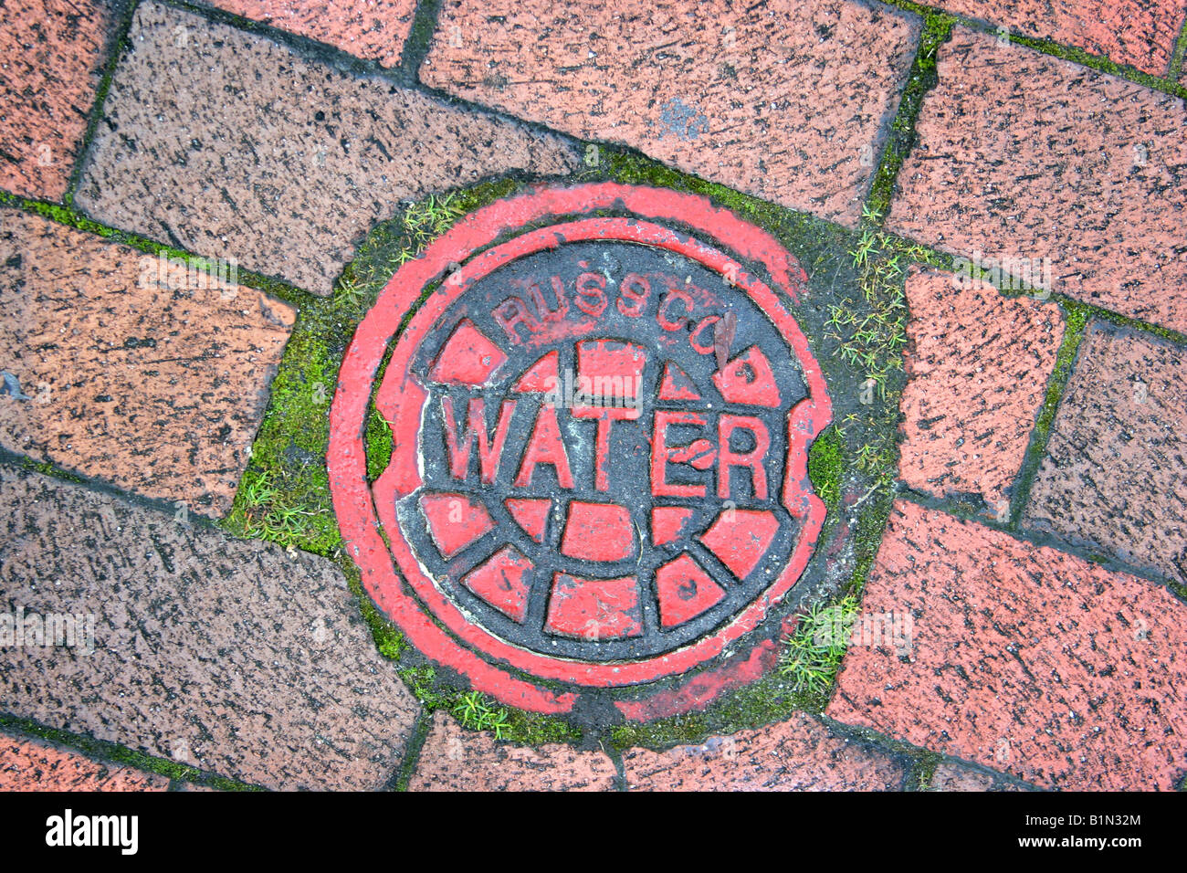 Water manholes pattern hi-res stock photography and images - Alamy