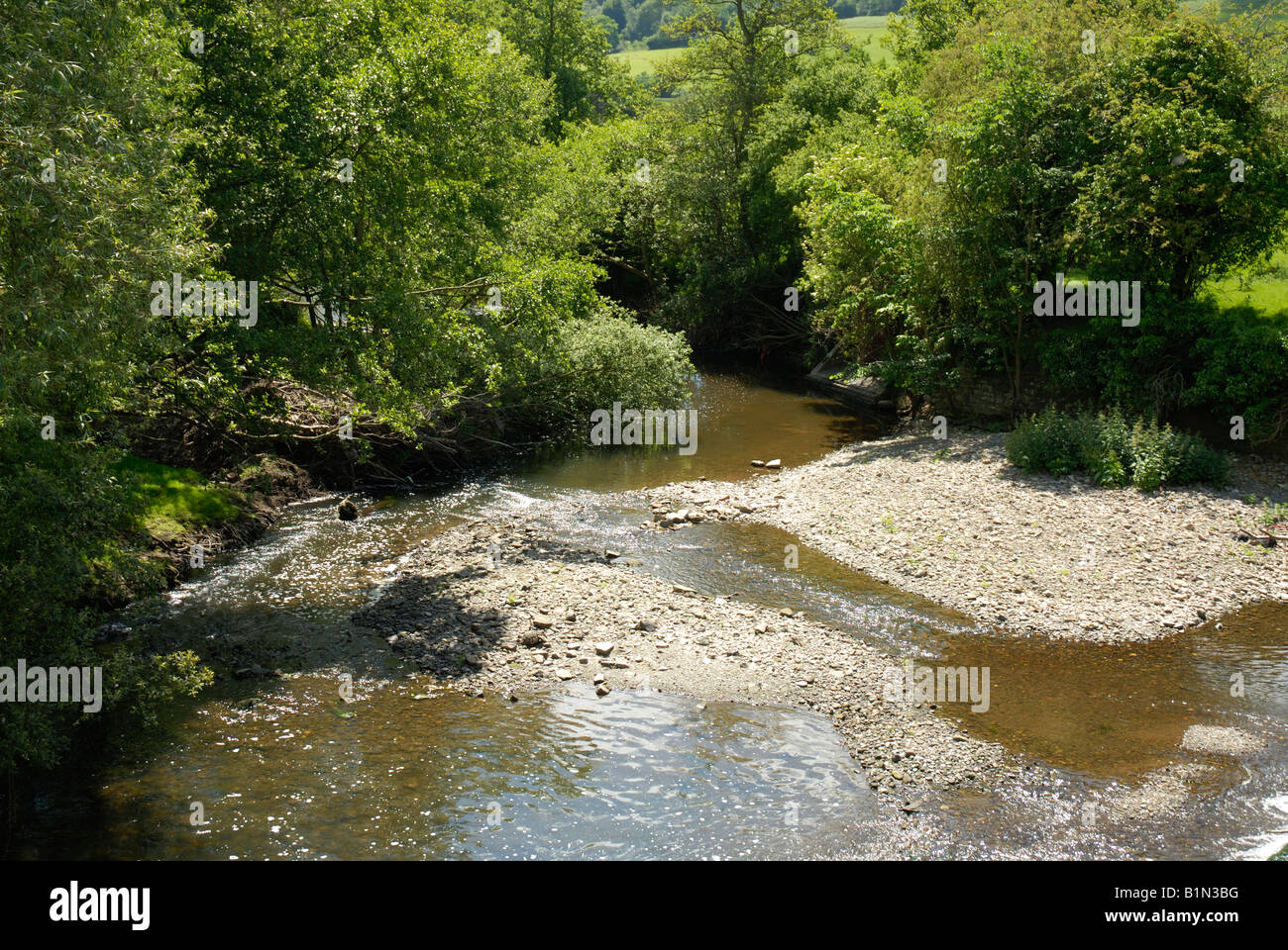 River Onny, Stokesay, Shropshire Stock Photo - Alamy