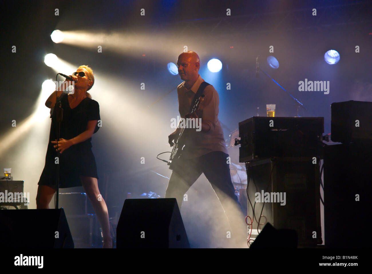 Fiji Glamrock band, Switzerland Stock Photo - Alamy