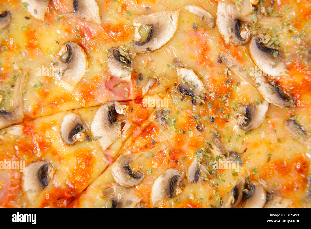 Pizza Close Up Stock Photo - Alamy