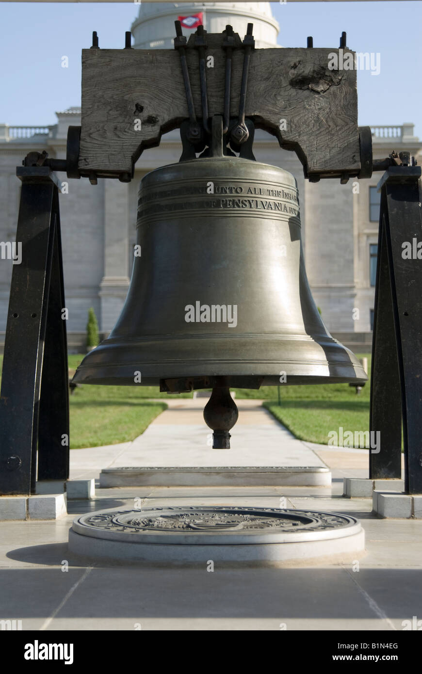 Arkansas State Capitol Grounds in Little Rock Arkansas Stock Photo - Alamy
