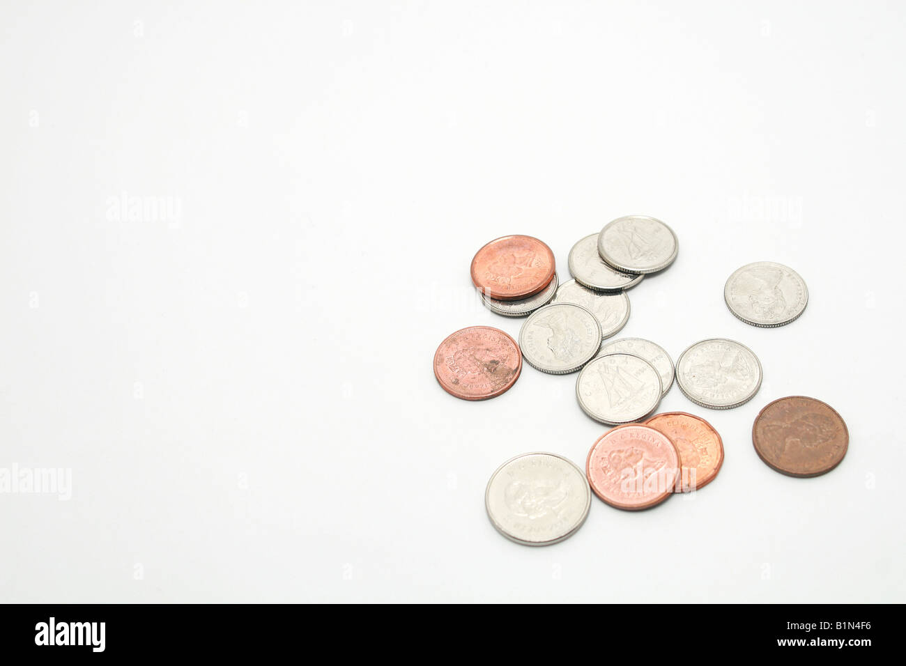 Canadian change hi-res stock photography and images - Alamy