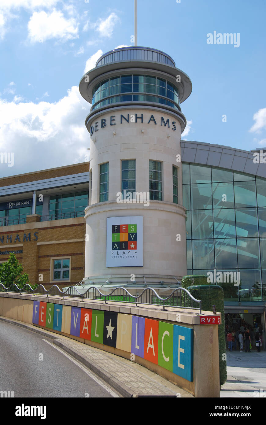 Festival Place Shopping Centre, Basingstoke, Hampshire, England, United ...