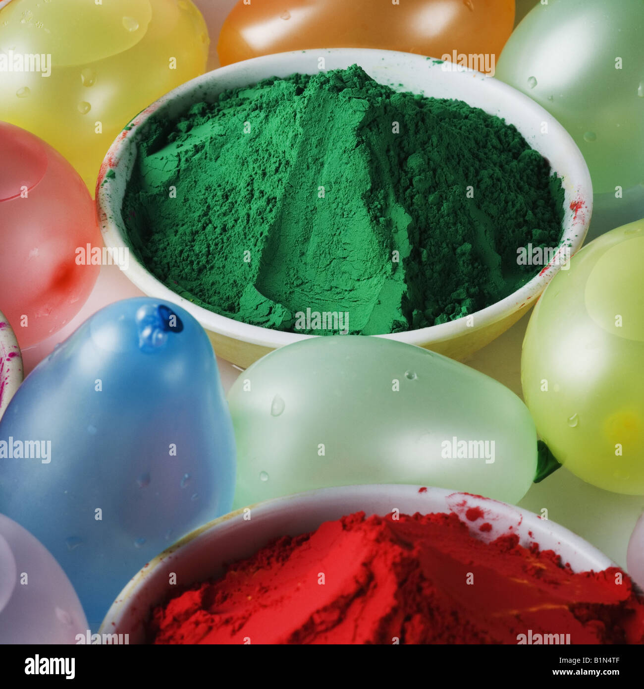 Holi festival powder bombs hi-res stock photography and images - Alamy