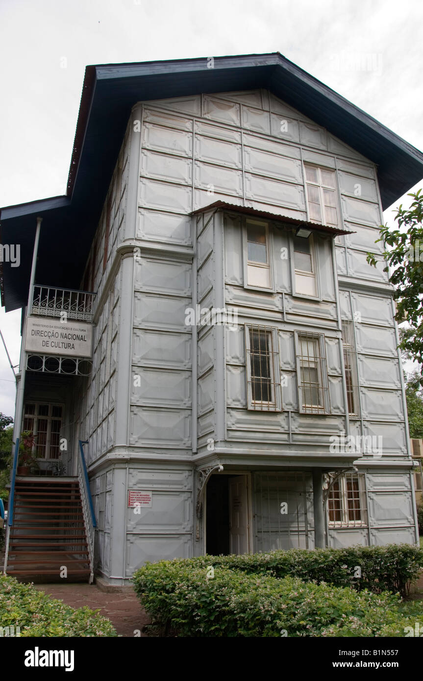 The Casa de Ferro (Iron House) designed by Eiffel in the late 19th ...