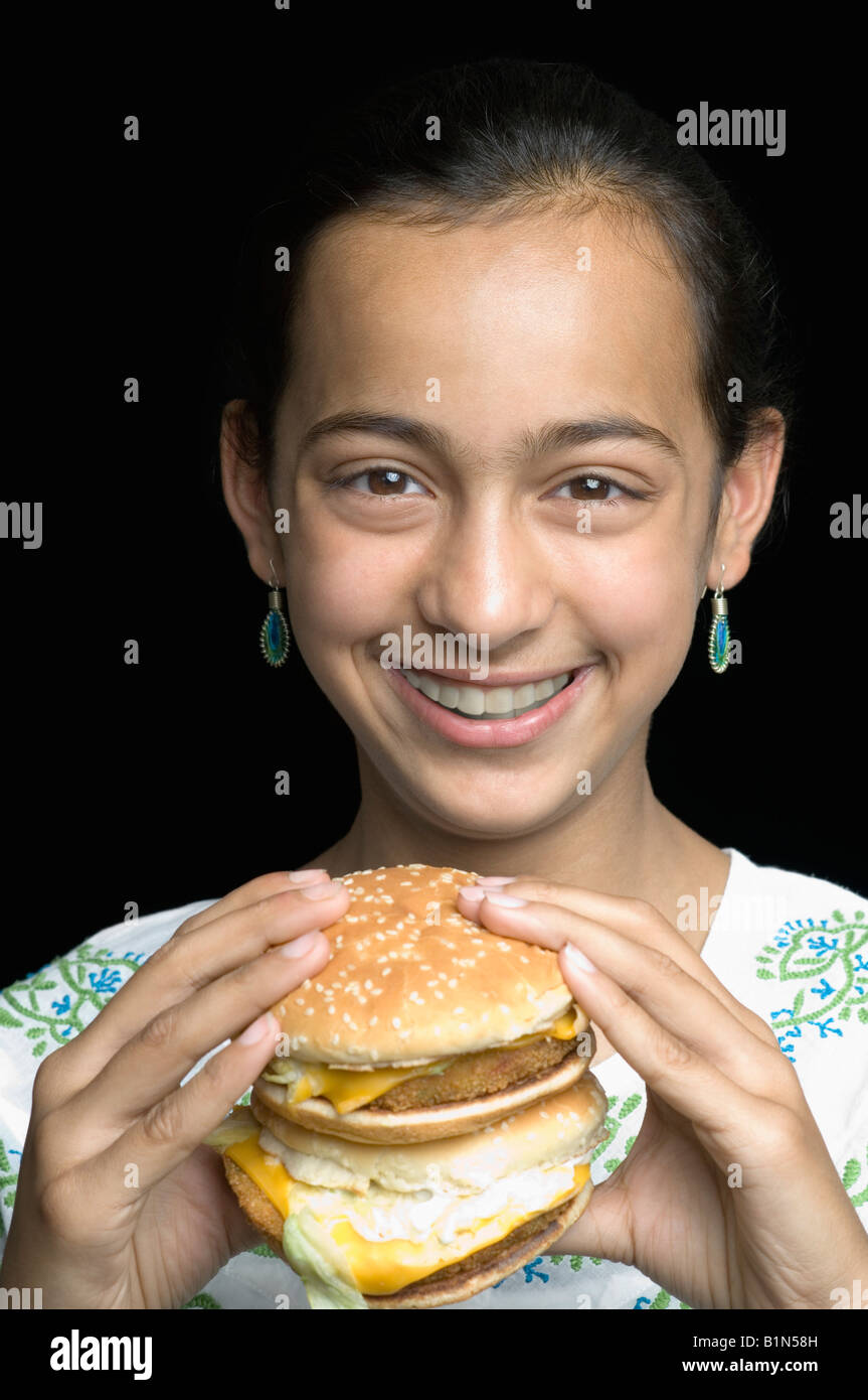 Indian girl portrait 13 years hi-res stock photography and images - Alamy