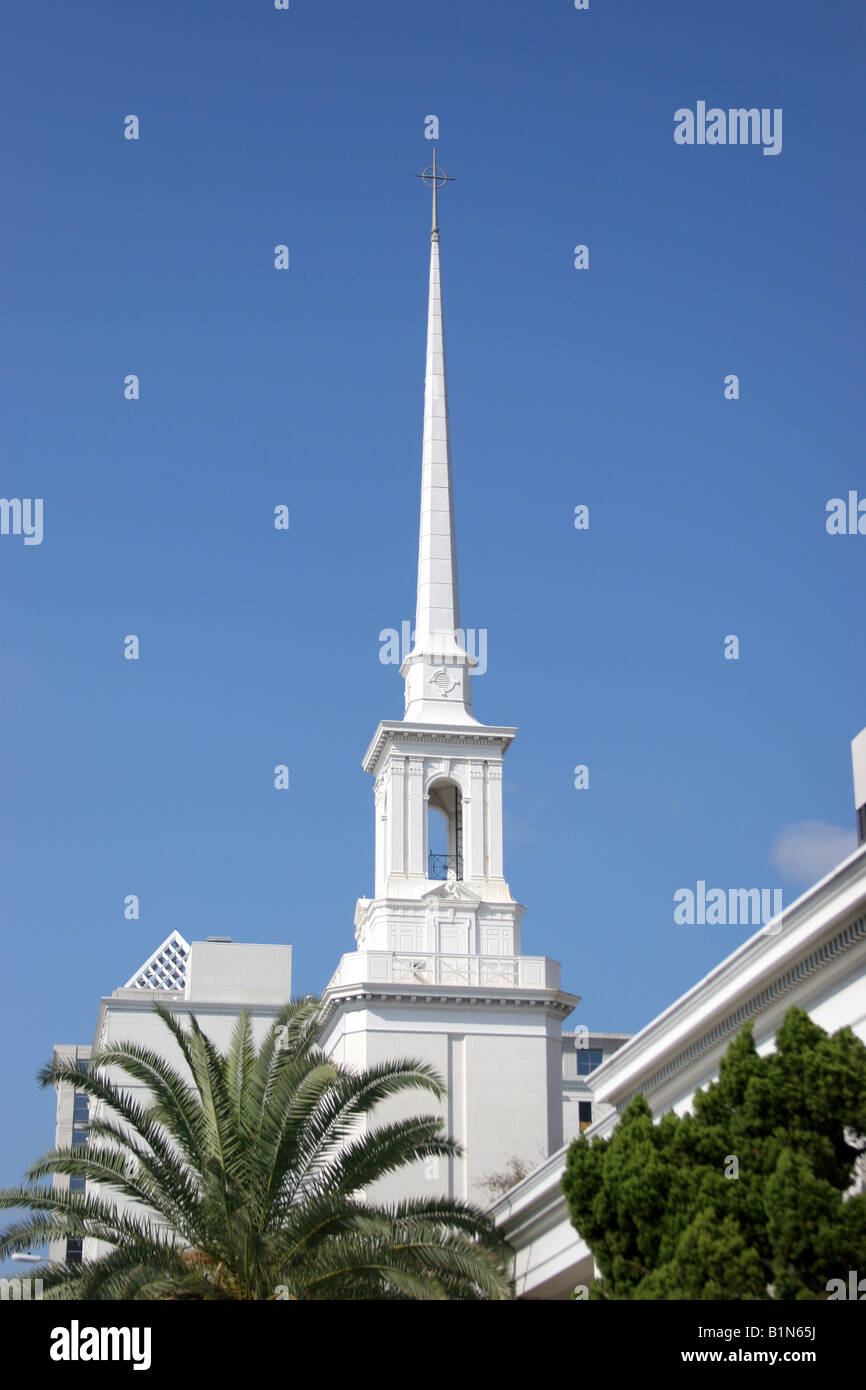 Christian protestant church in Downtown Orlando Florida Stock Photo - Alamy