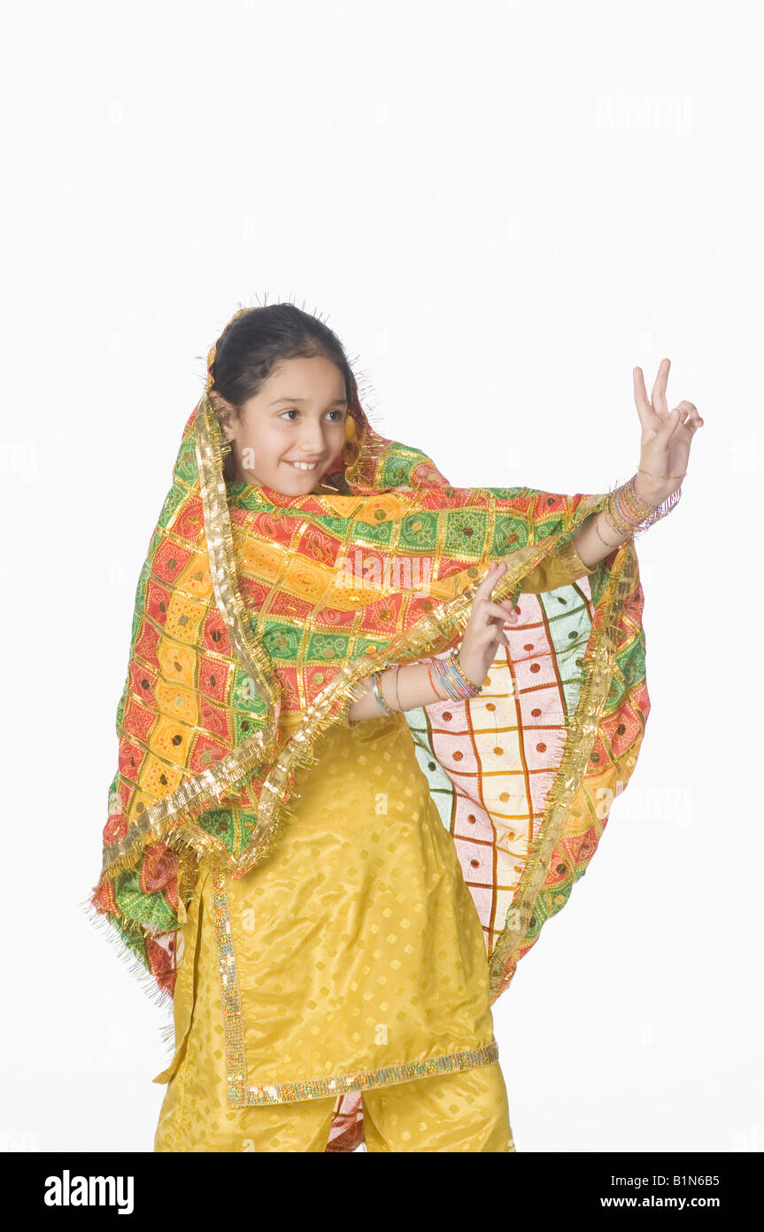 Dancing smiling traditional dancing arts culture and entertainment hi ...