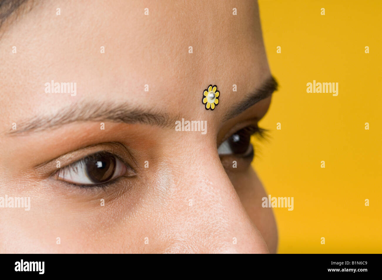 Indian womans eyes hi-res stock photography and images - Alamy