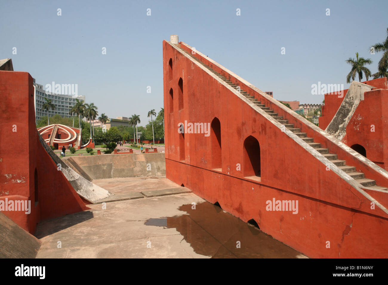 The astronomical observatory in Delhi India Stock Photo - Alamy