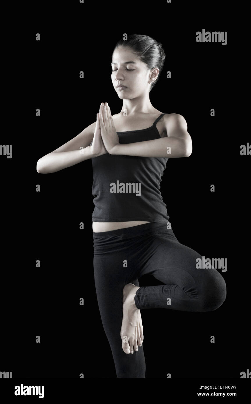 Back position standing hi-res stock photography and images - Alamy