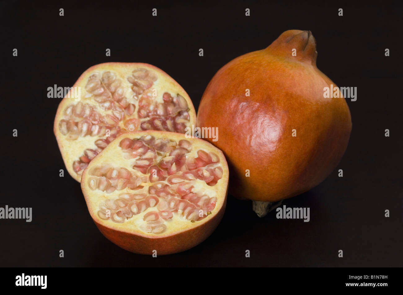 Close-up of pomegranates Stock Photo - Alamy