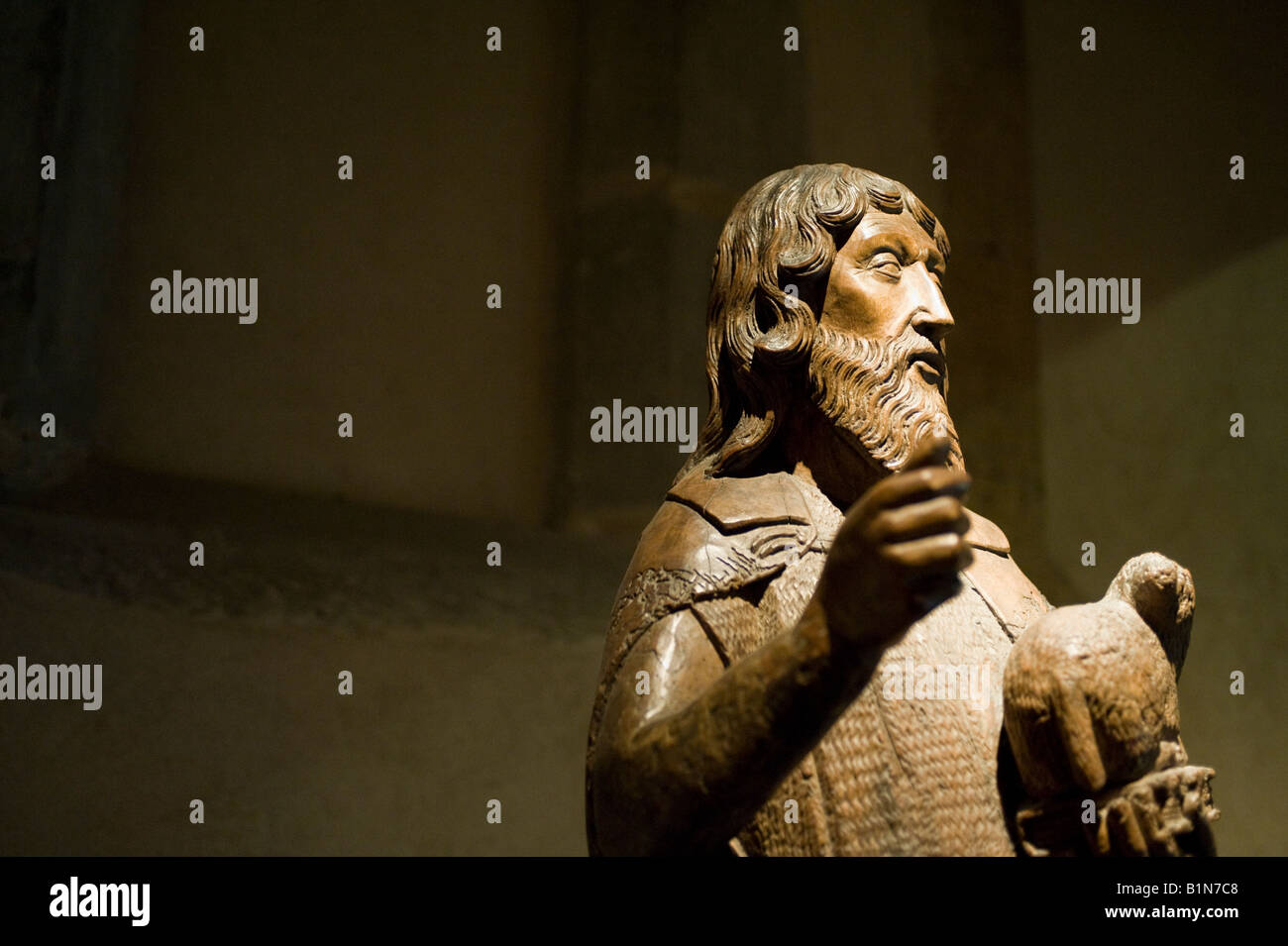 medieval wood carving chateau museum annecy haute savoie france Stock ...