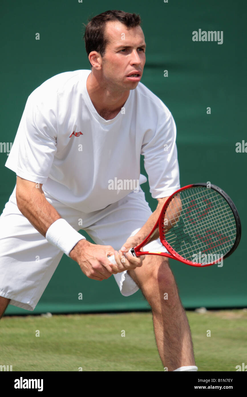 Radek Stepanek wimbledon 2008 Stock Photo - Alamy
