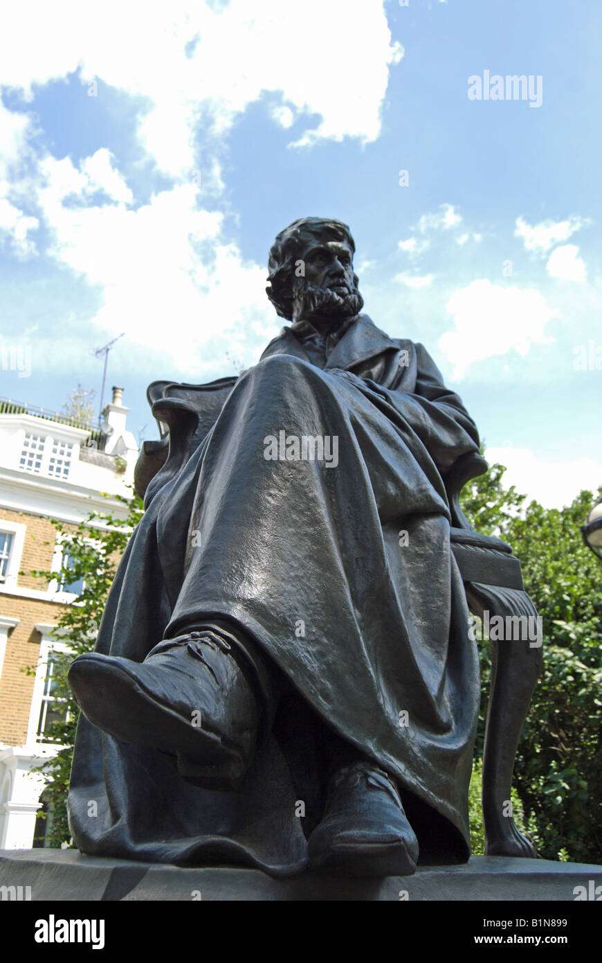 Chelsea embankment 19th century hi-res stock photography and images - Alamy