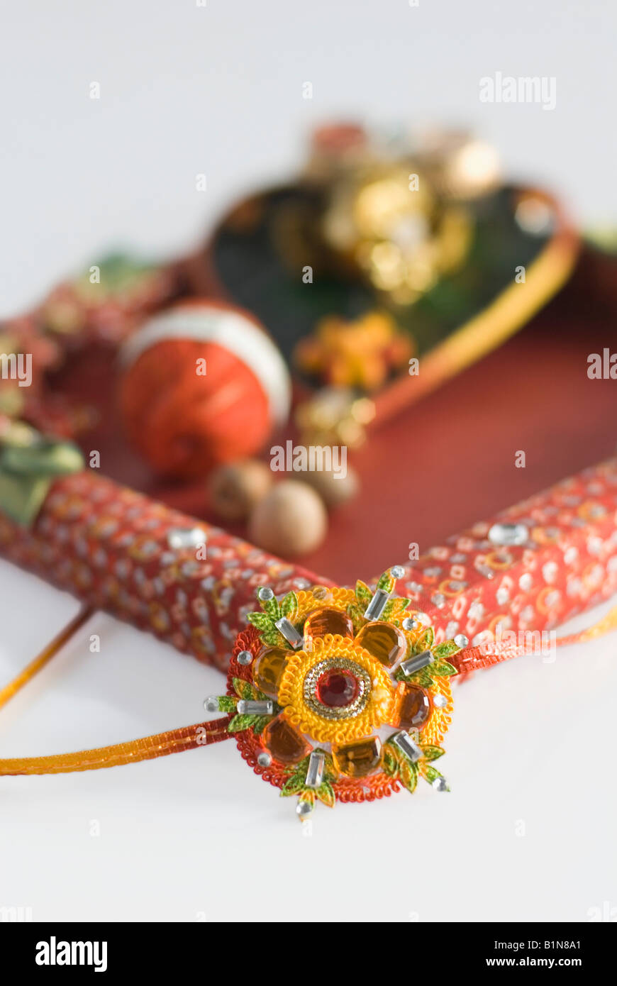 Sacred thread hi-res stock photography and images - Alamy