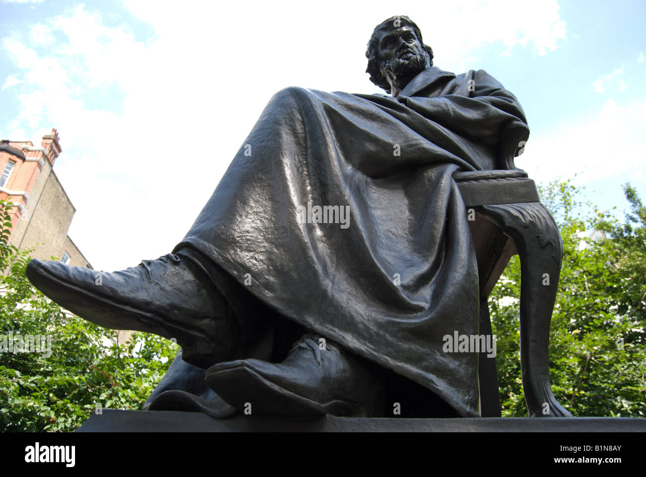 Chelsea embankment 19th century hi-res stock photography and images - Alamy