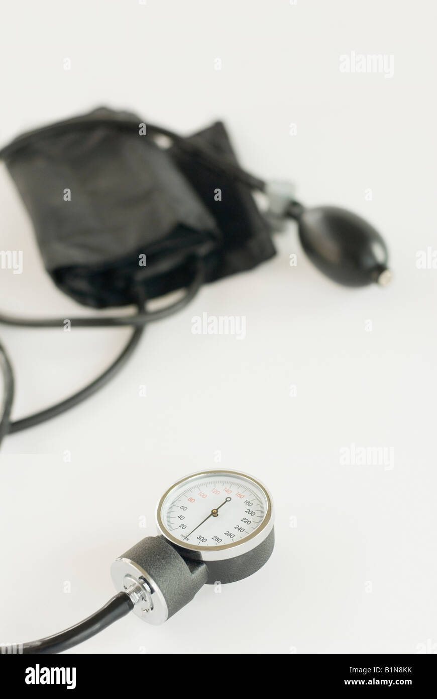 Close-up of a blood pressure gauge Stock Photo - Alamy