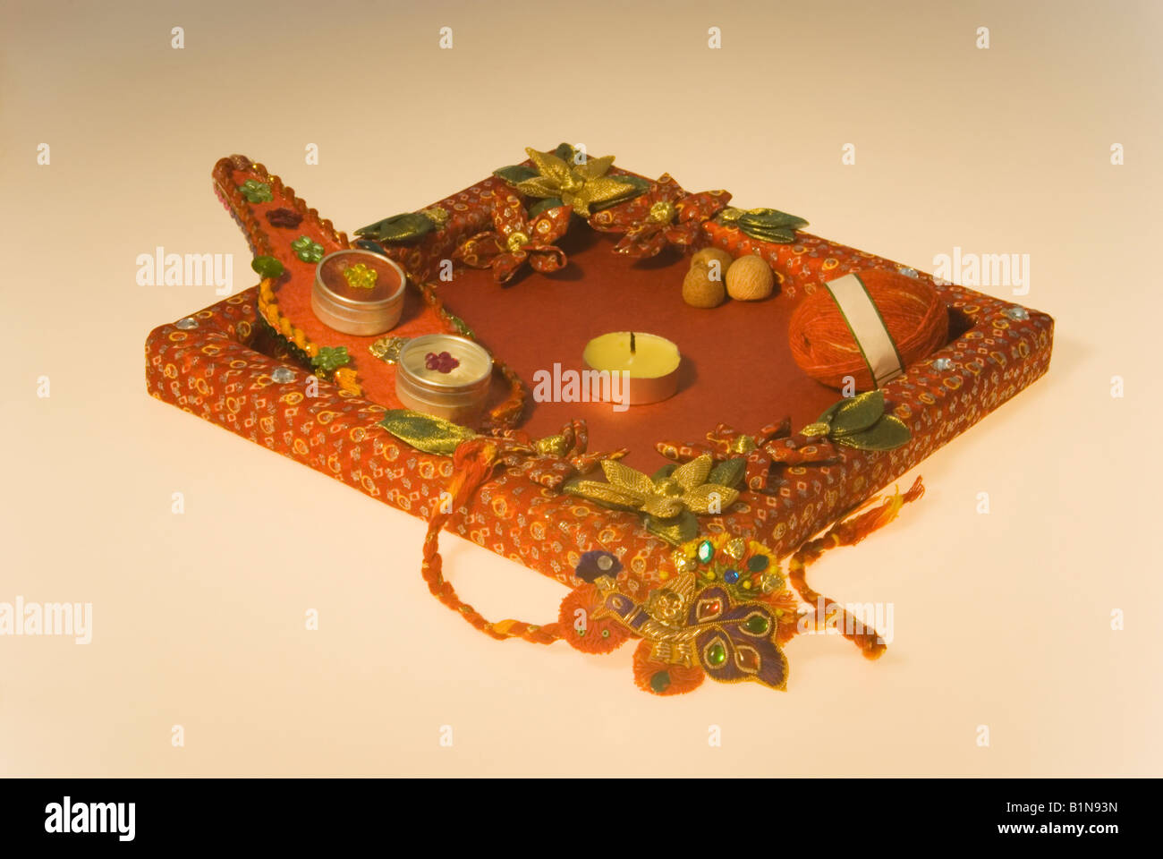 Sacred thali hi-res stock photography and images - Alamy