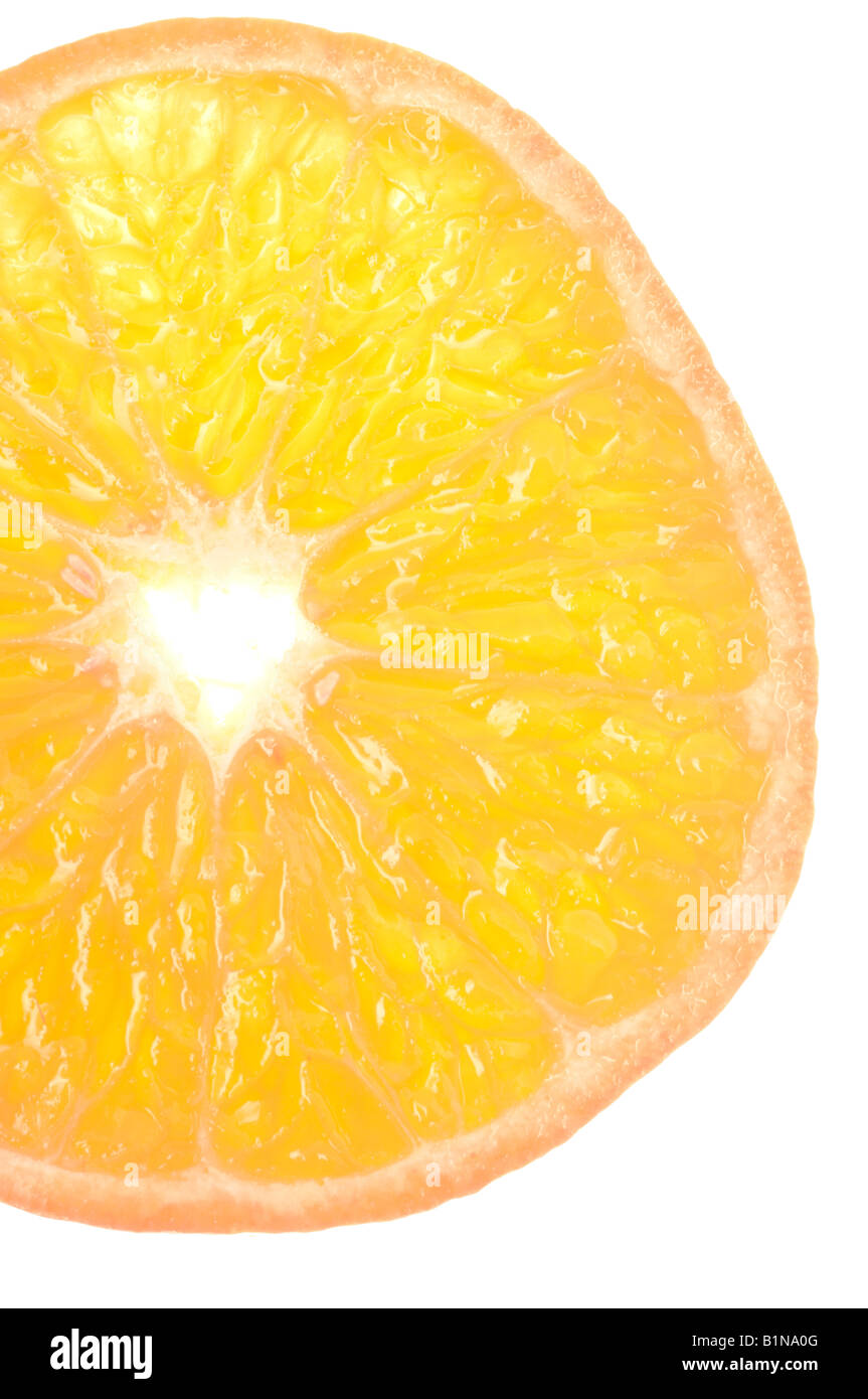 A slice of orange Stock Photo - Alamy