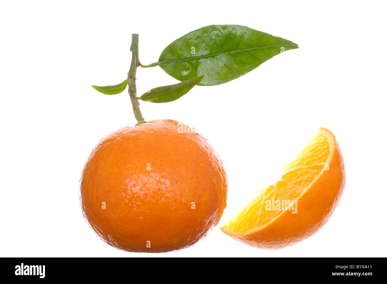 Oranges, fruits and piece Stock Photo - Alamy