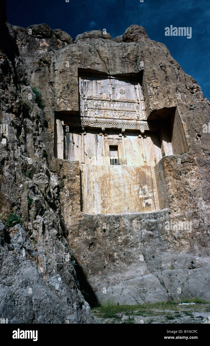 April 14, 2006 - Tomb of Darius the Great at Naqsh-e Rostam, North of ...