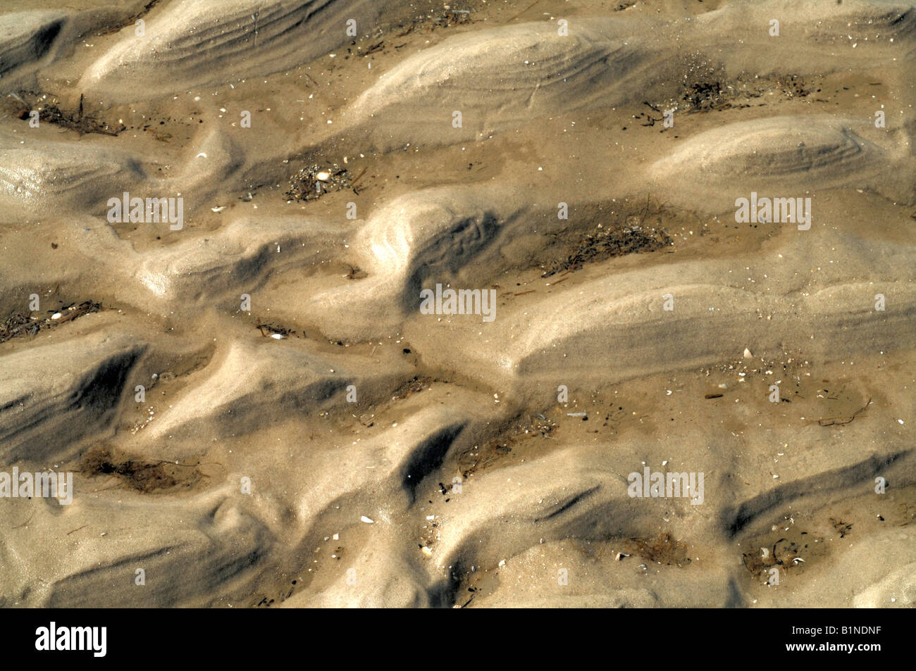Sandy ground, waves Stock Photo - Alamy