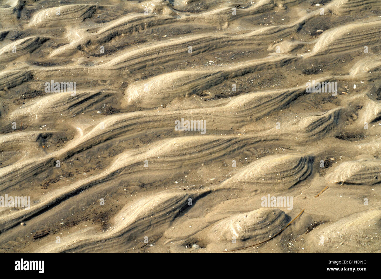 Sandy ground, waves Stock Photo - Alamy