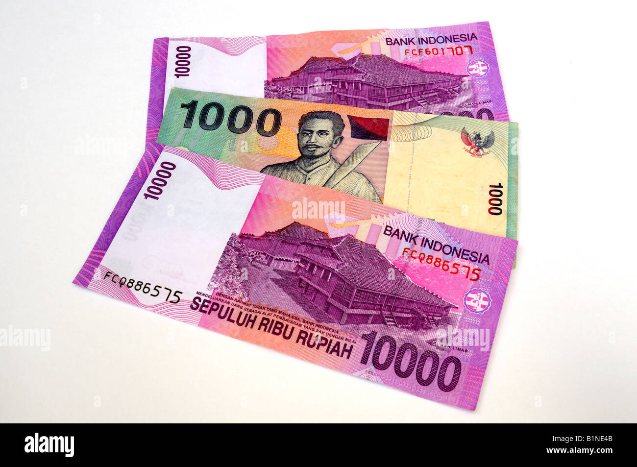Indonesia Rupiah Notes Stock Photo - Alamy