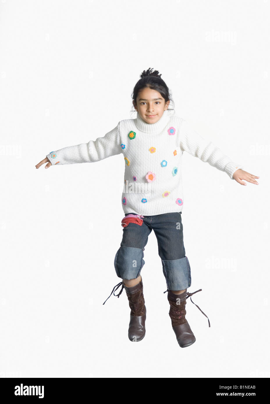 A portrait of an indian dancing girl hi-res stock photography and ...