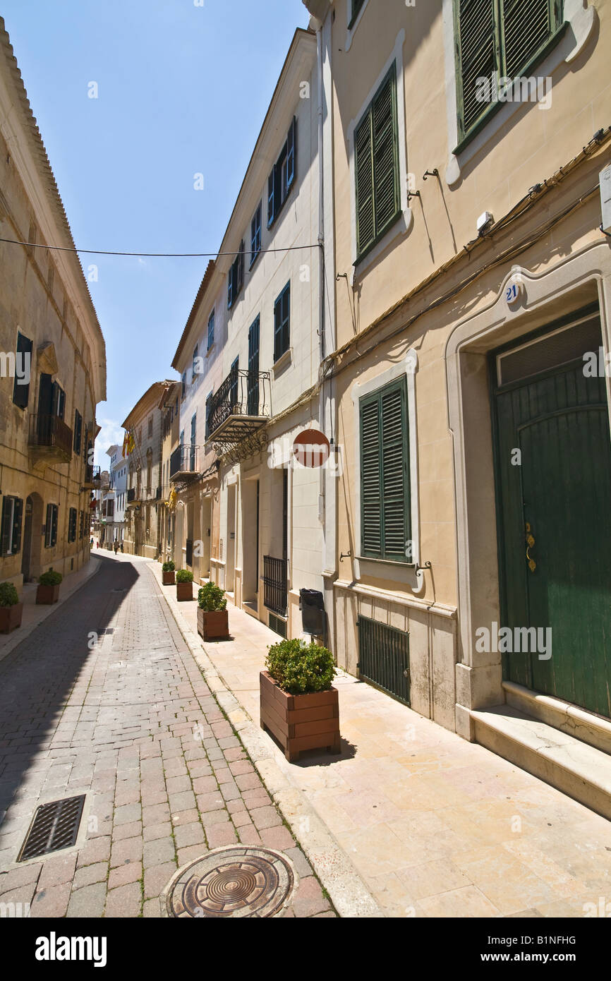 Alaior menorca street minorca hi-res stock photography and images - Alamy