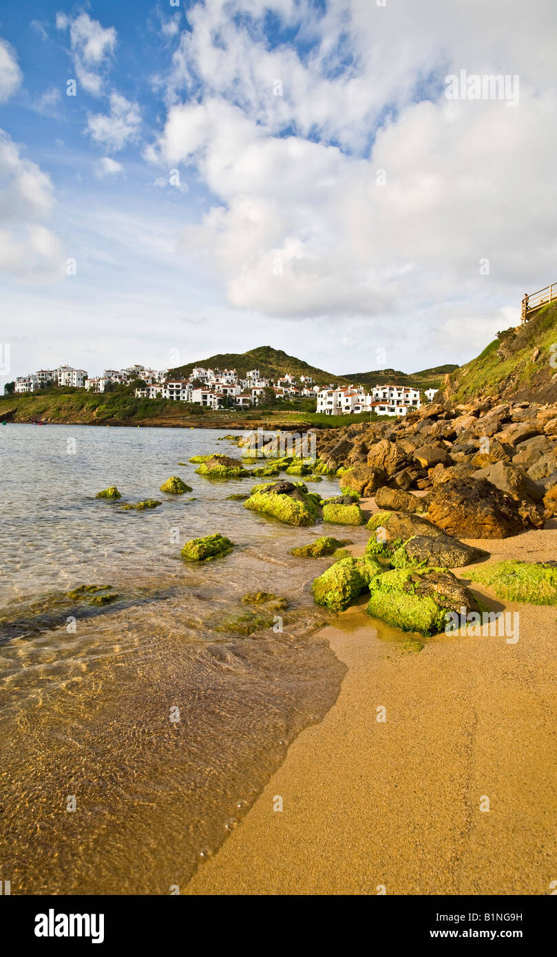Cala Tirant Beach Menorca Minorca Stock Photo - Alamy