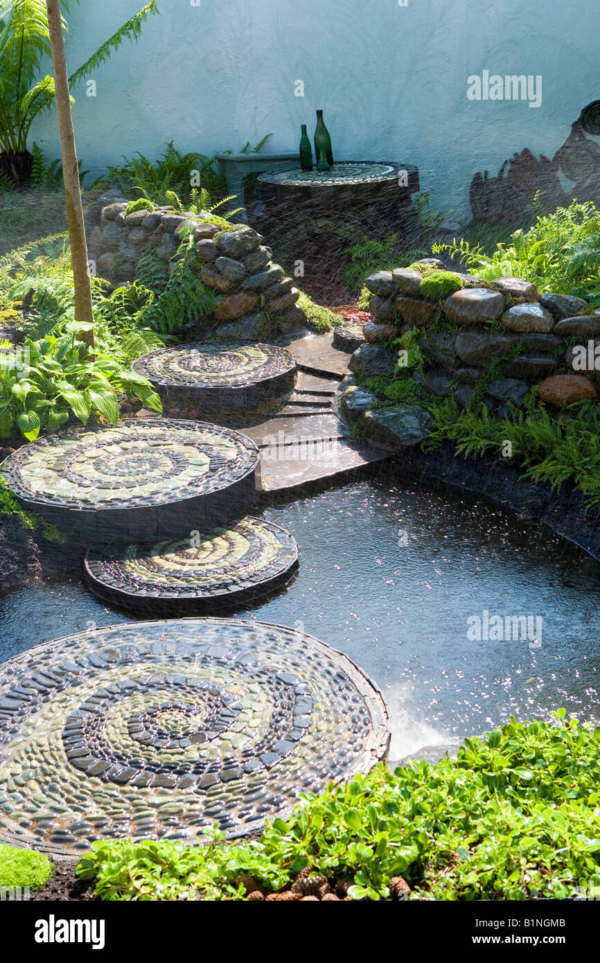Diy Garden Stepping Stones Pond