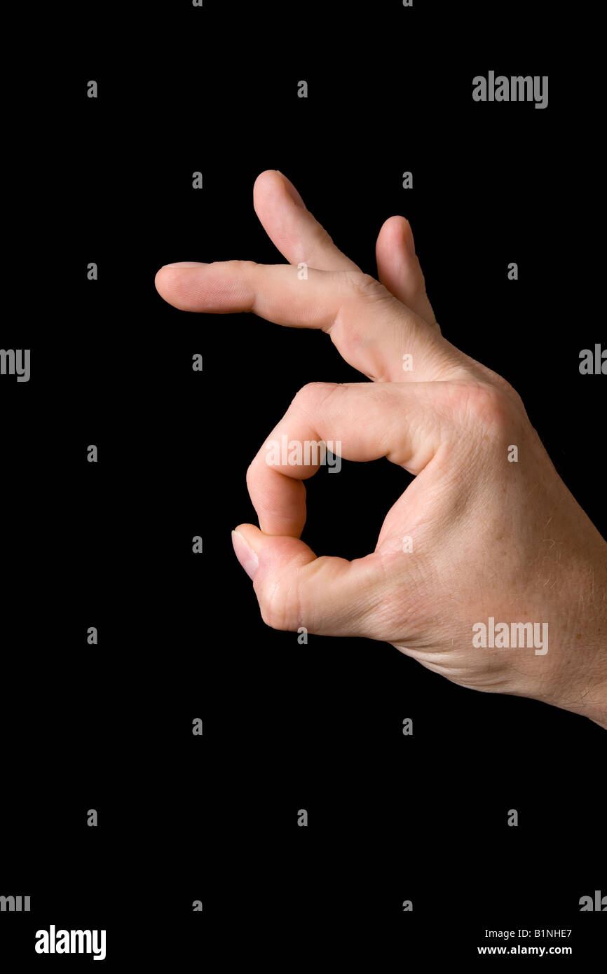 Hand ^gesture, UK Stock Photo - Alamy