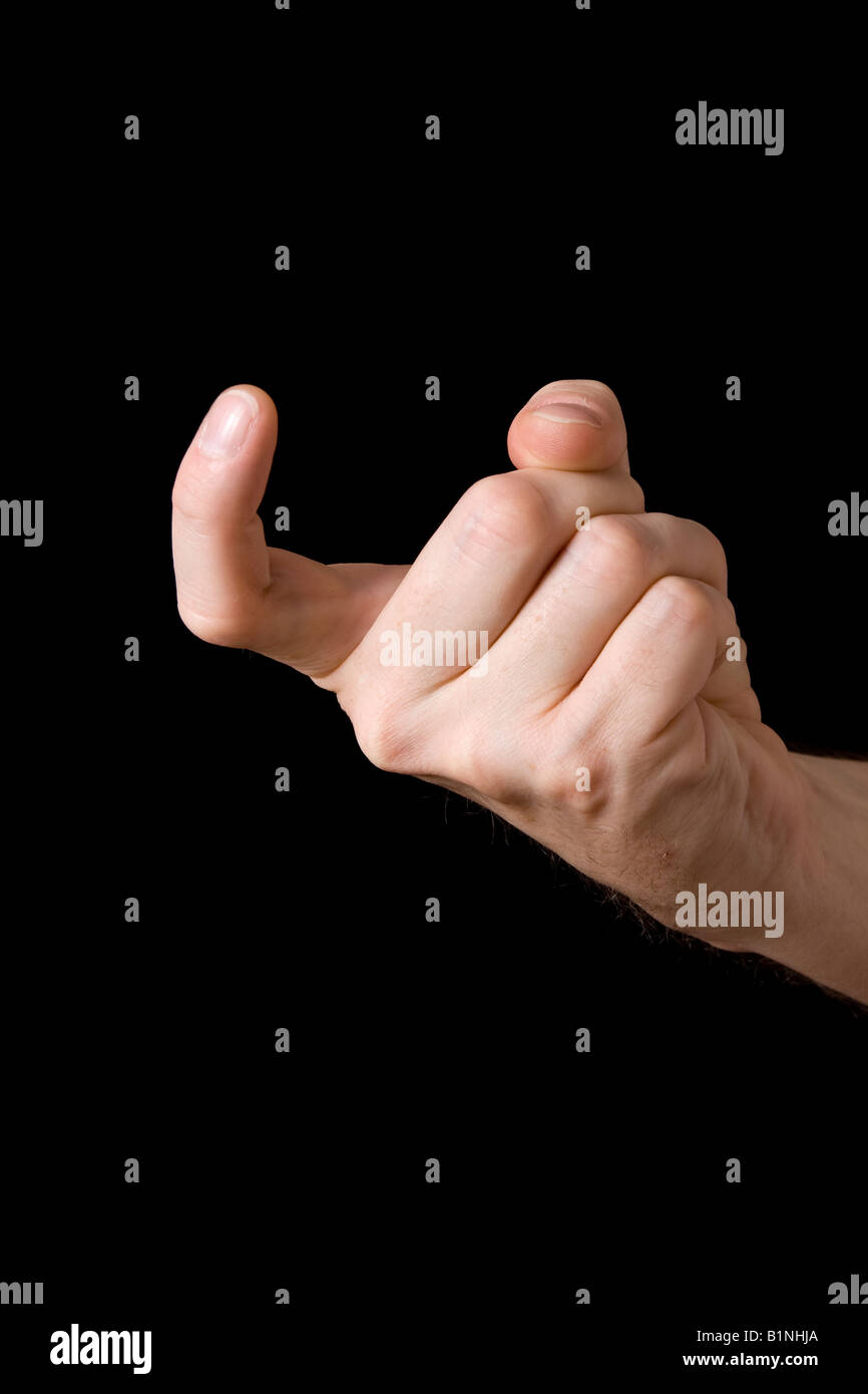 Hand ^gesture, UK Stock Photo - Alamy