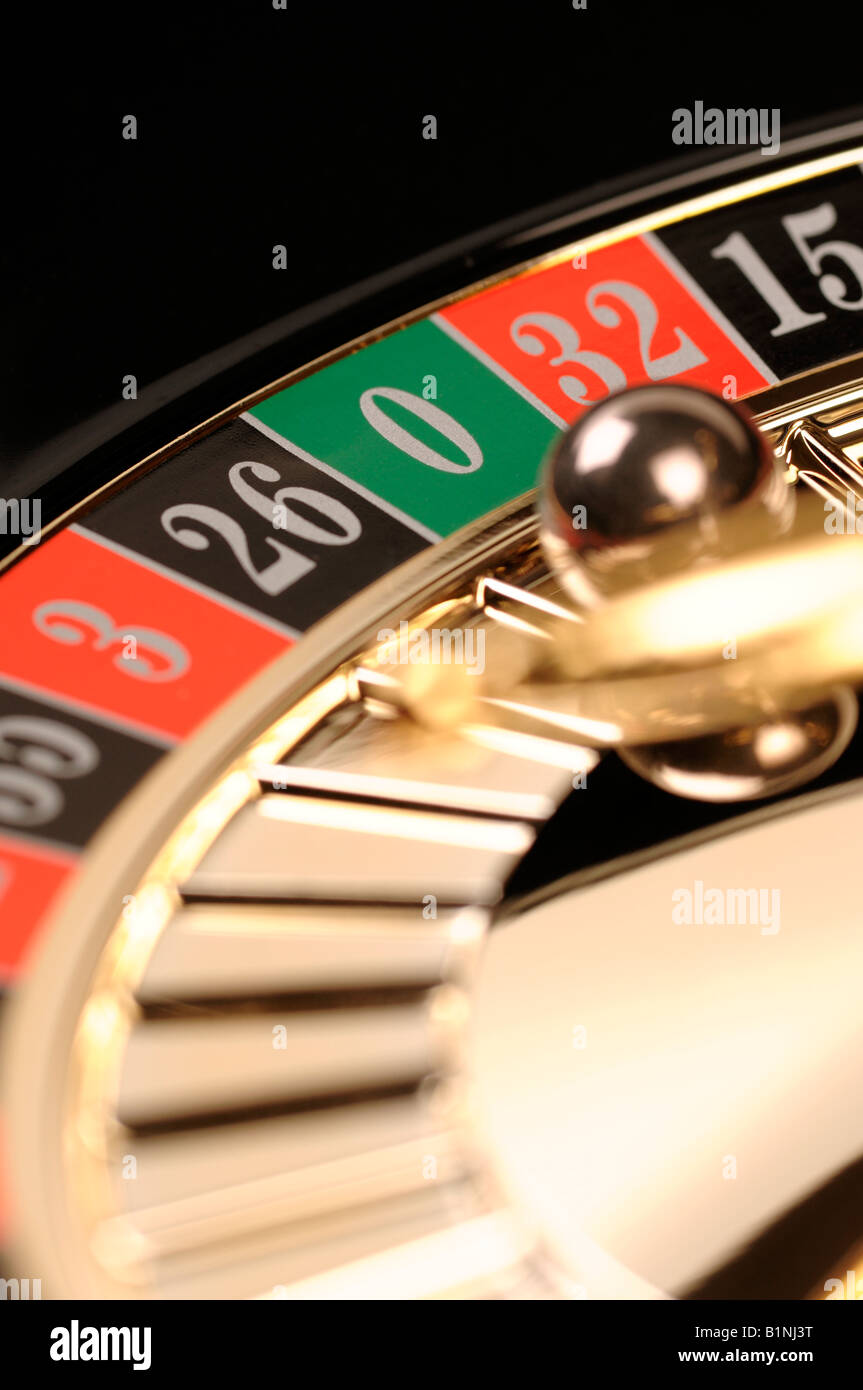 Roulette wheel close up detail Stock Photo - Alamy