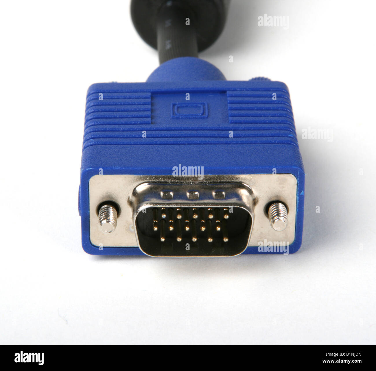 VGA connector plug Stock Photo - Alamy