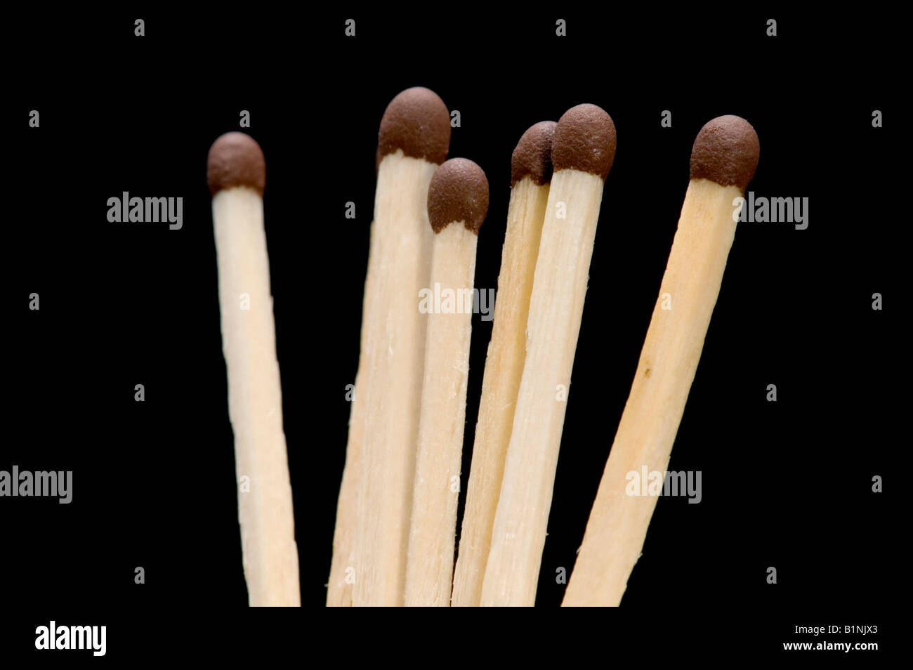 object on black matches Stock Photo - Alamy