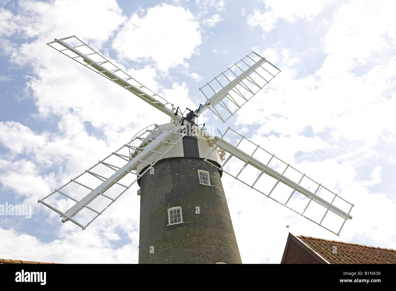 Great Bircham working windmill near Kings Lynn Norfolk UK Stock Photo ...